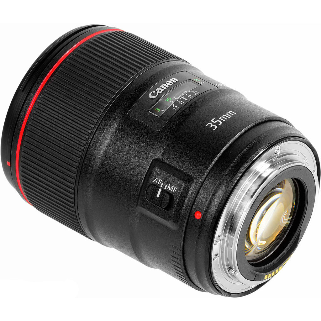 لنز دوربین عکاسی واید کانن CANON EF 35MM F/1.4L II USM - کم مال